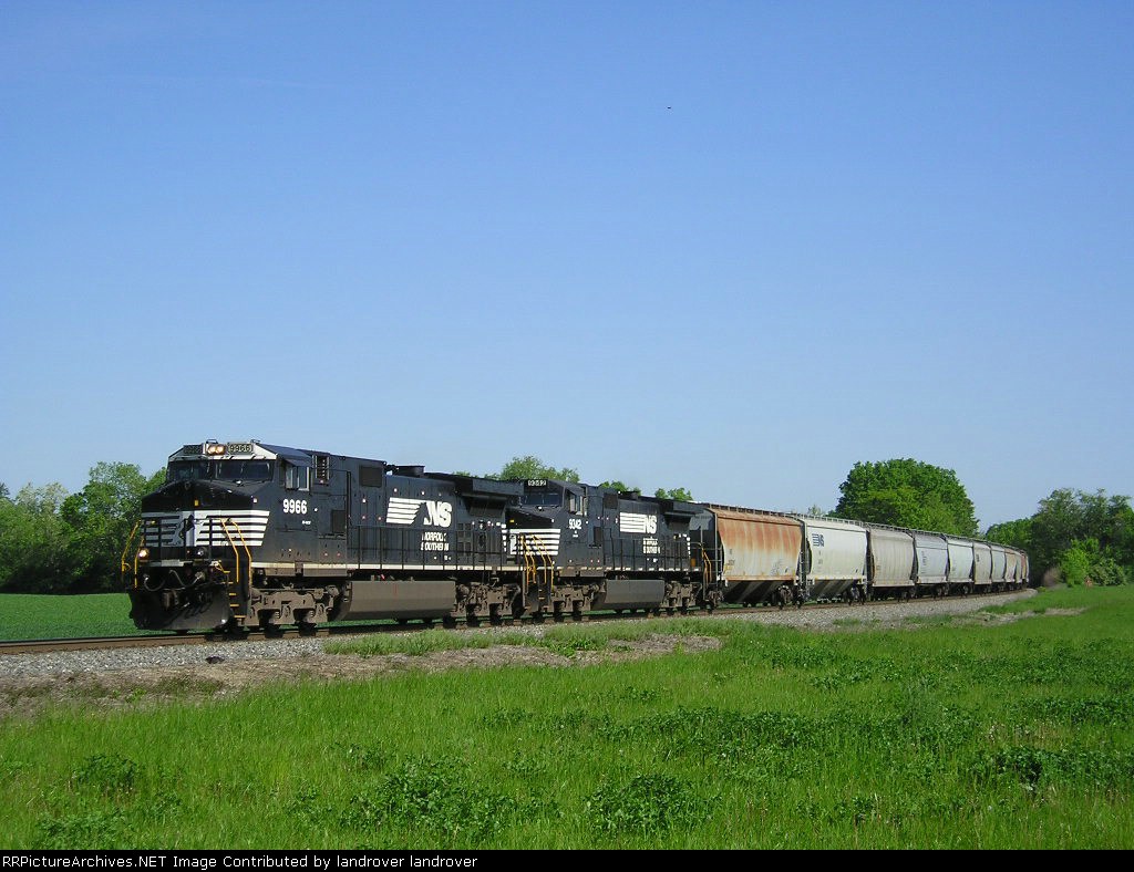 NS 9966 On NS 52 D Eastbound